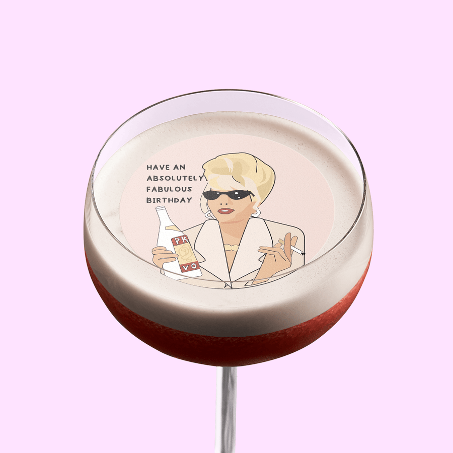 Birthday Drink Toppers - Edible Cocktail Toppers