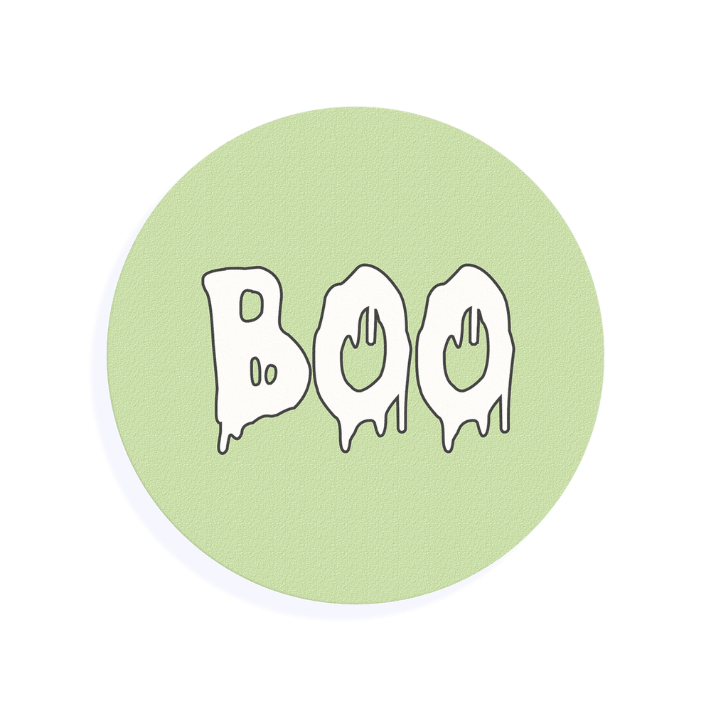 ‘Boo’ Halloween Cocktail Topper
