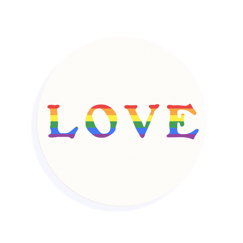 LOVE Pride Cocktail Topper